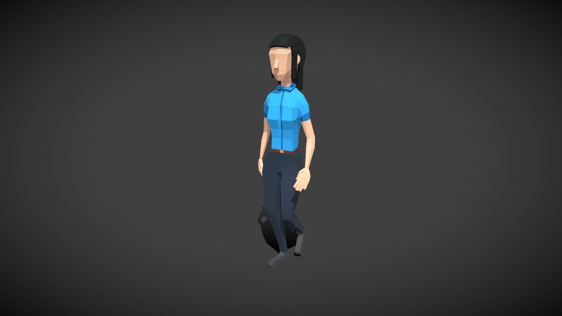 Anne - Walking - 3D model by Alex Martire (@alexmartire) [38793a8 ...
