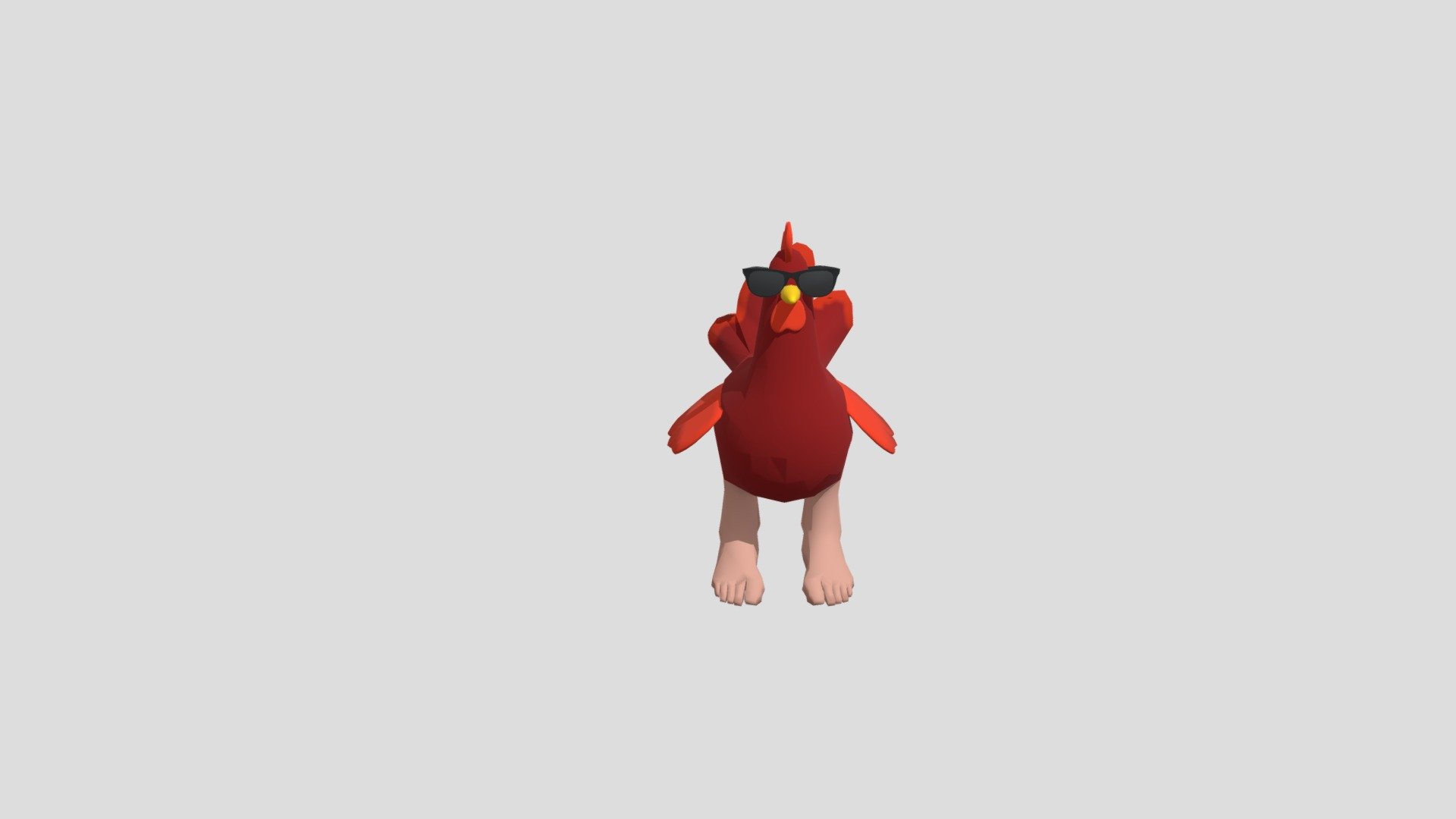 Low Poly Chicken - The Hen - 3D model by m.sadiq21 [38797b0] - Sketchfab