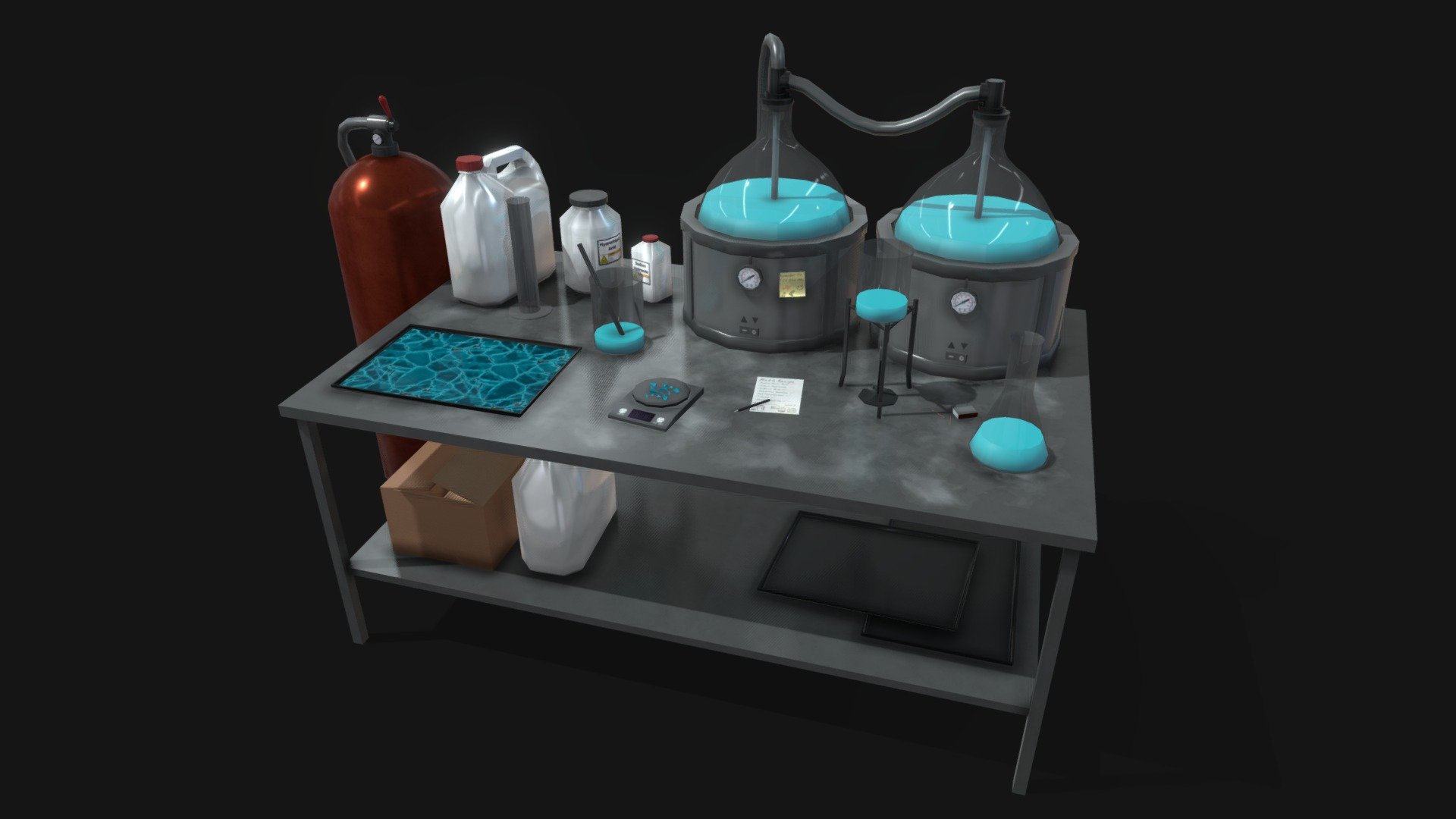 Science Station - 3D model by chrizp [387a6d3] - Sketchfab