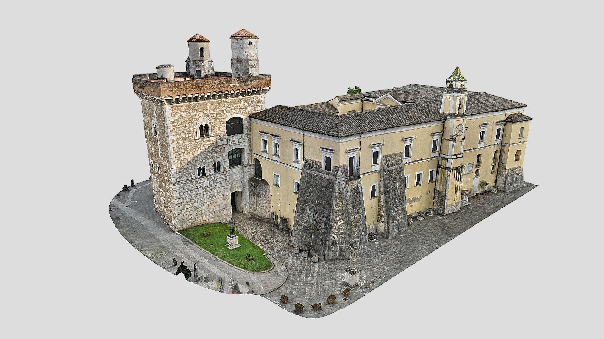 Rocca dei Rettori - 3D model by ArguziaSrl [387aea1] - Sketchfab