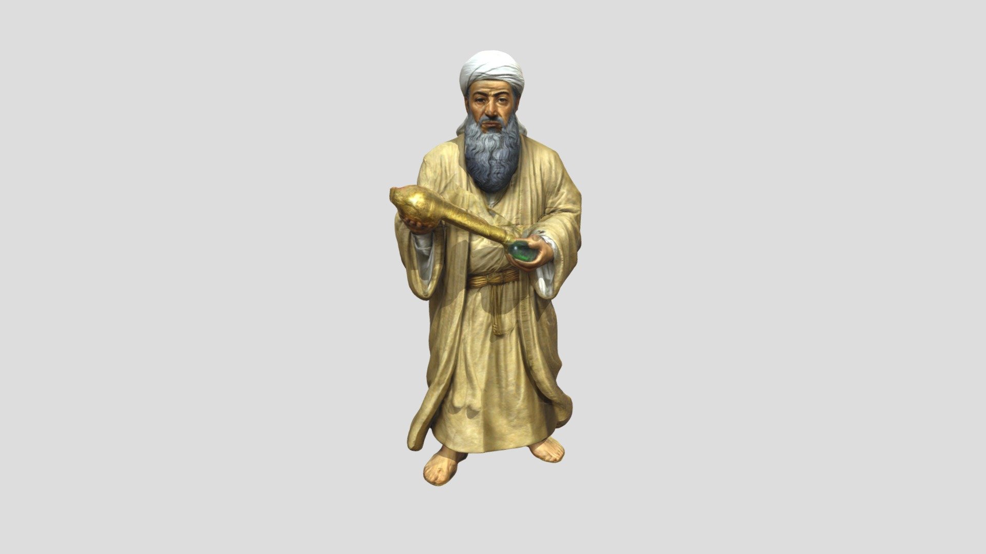 Avicenna (Ibn Sina) - Download Free 3D model by nurainiwaheedah ...