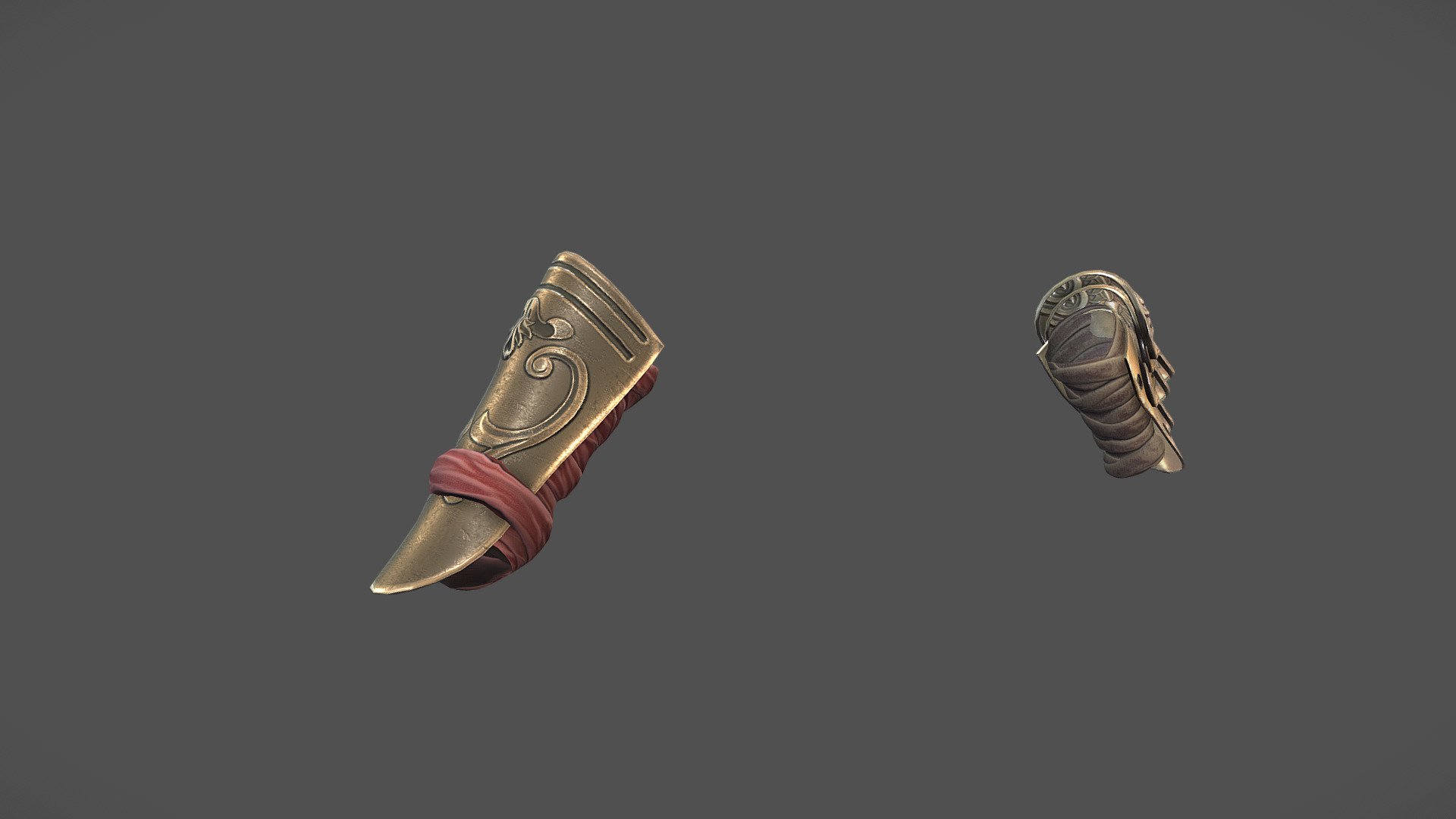 Ancient Roman Commander Armguards - Buy Royalty Free 3D model by 3dia ...