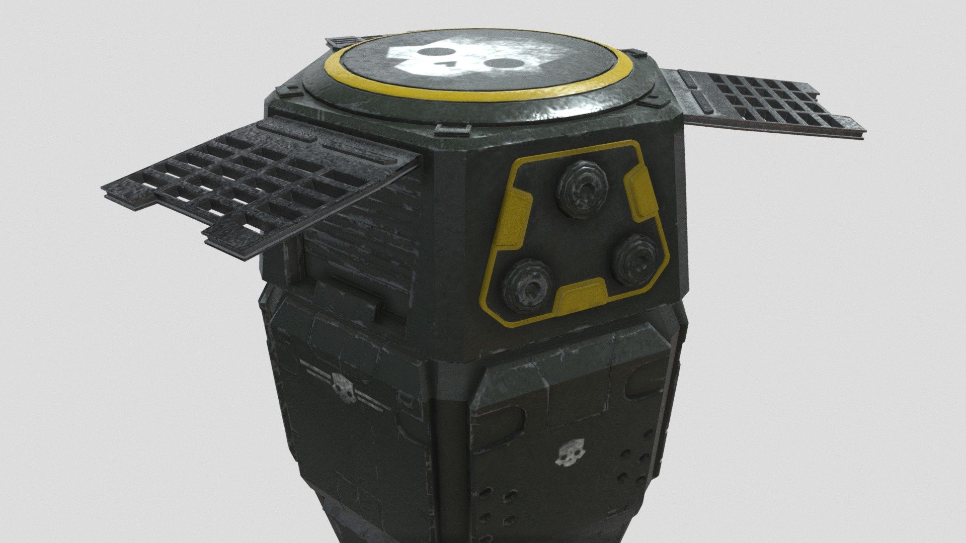 Helldivers Drop Pod - Buy Royalty Free 3D model by Metekohy ...
