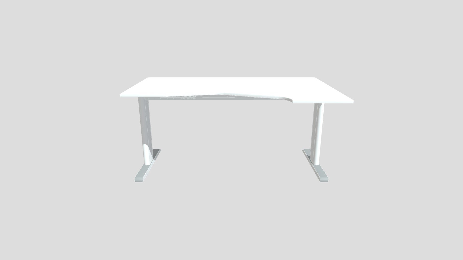 Custom Sit_Stand T-leg Table - Download Free 3D model by Hivebody ...