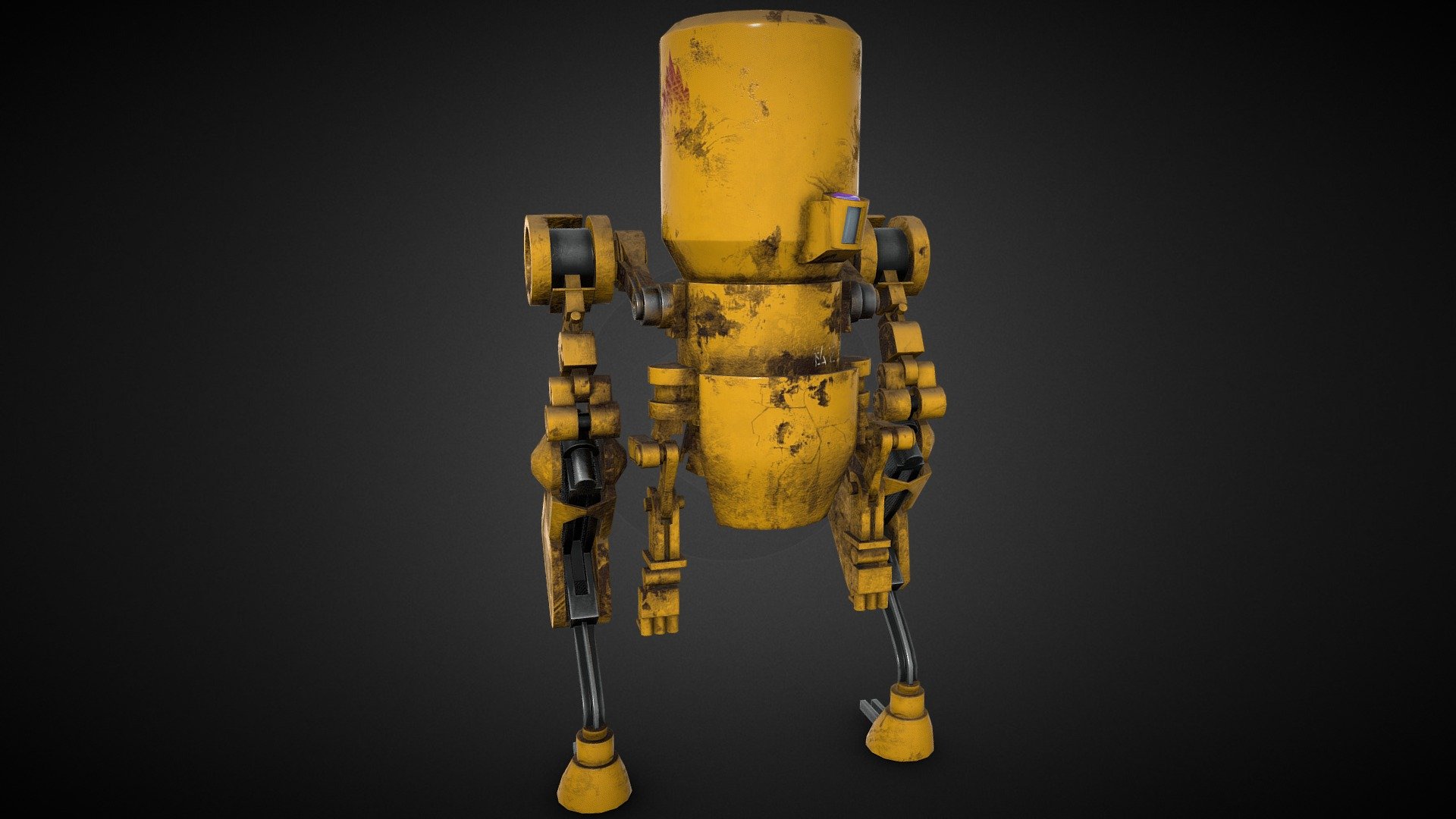 Game Ready Mech Z-048 - Download Free 3D model by VaFlee [387da03] - Sketchfab