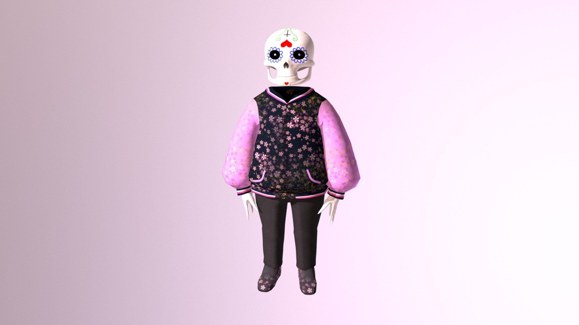 Chibi Dib - 3D model by InkKingdom [38801dd] - Sketchfab