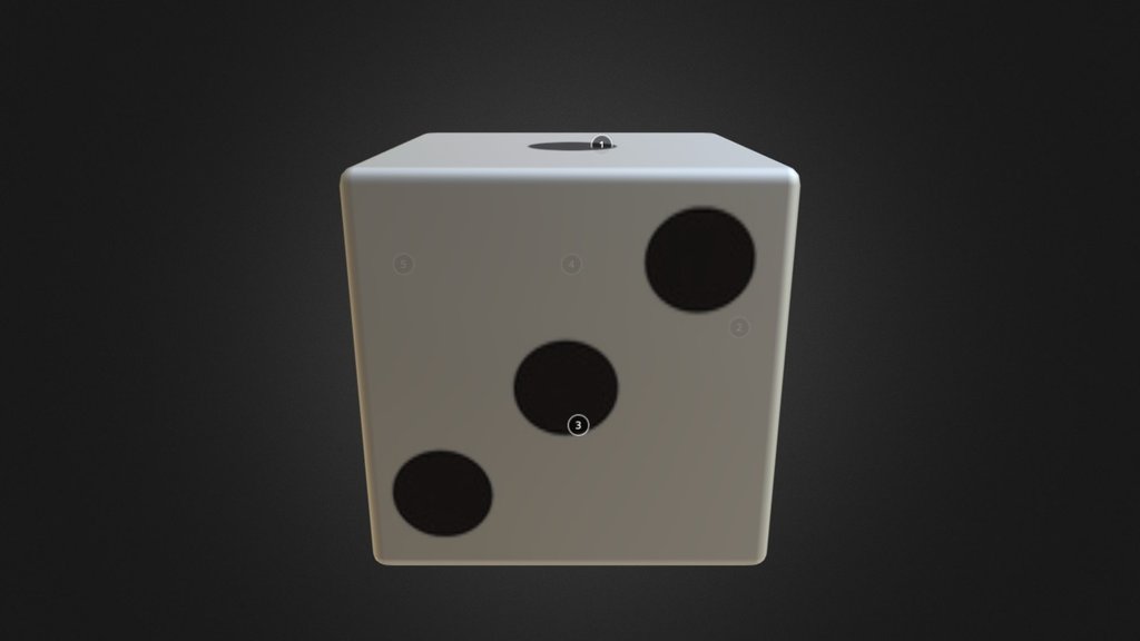 Dado - 3D model by sonoplastia_producoes [38802f4] - Sketchfab