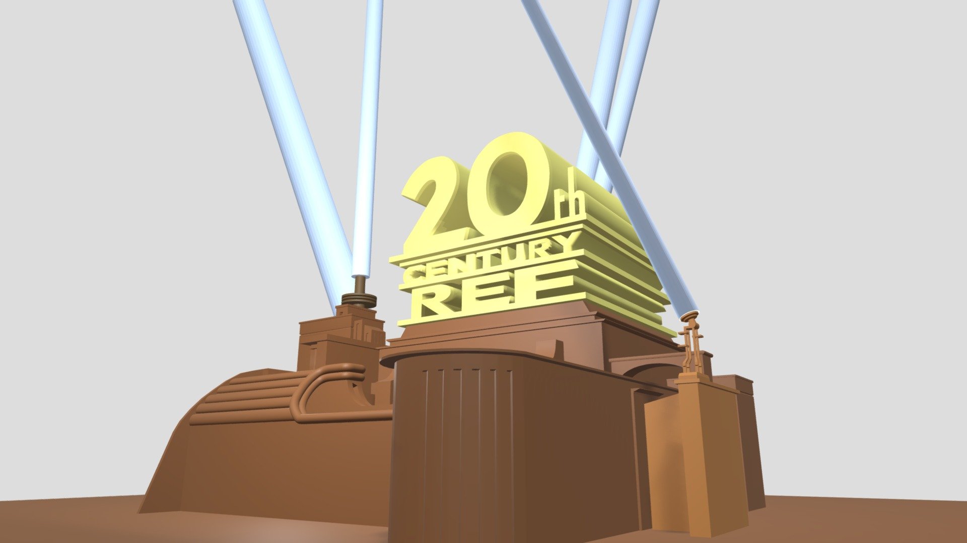 20th Century Ref Logo Remake - 3D model by Foodinator (@kidsthyes ...