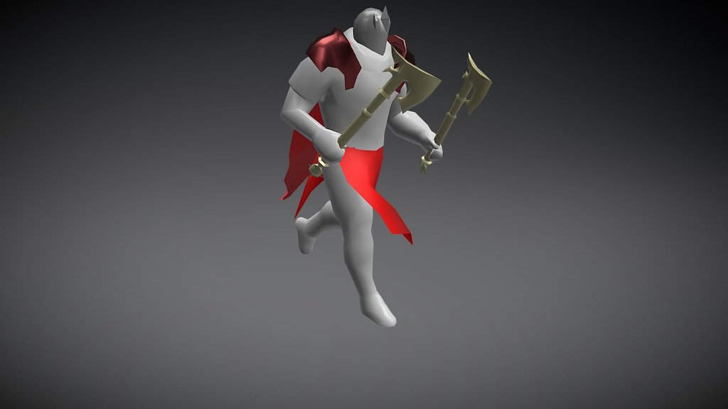 Axe Man Run - 3D model by Ho4uK [38823ed] - Sketchfab