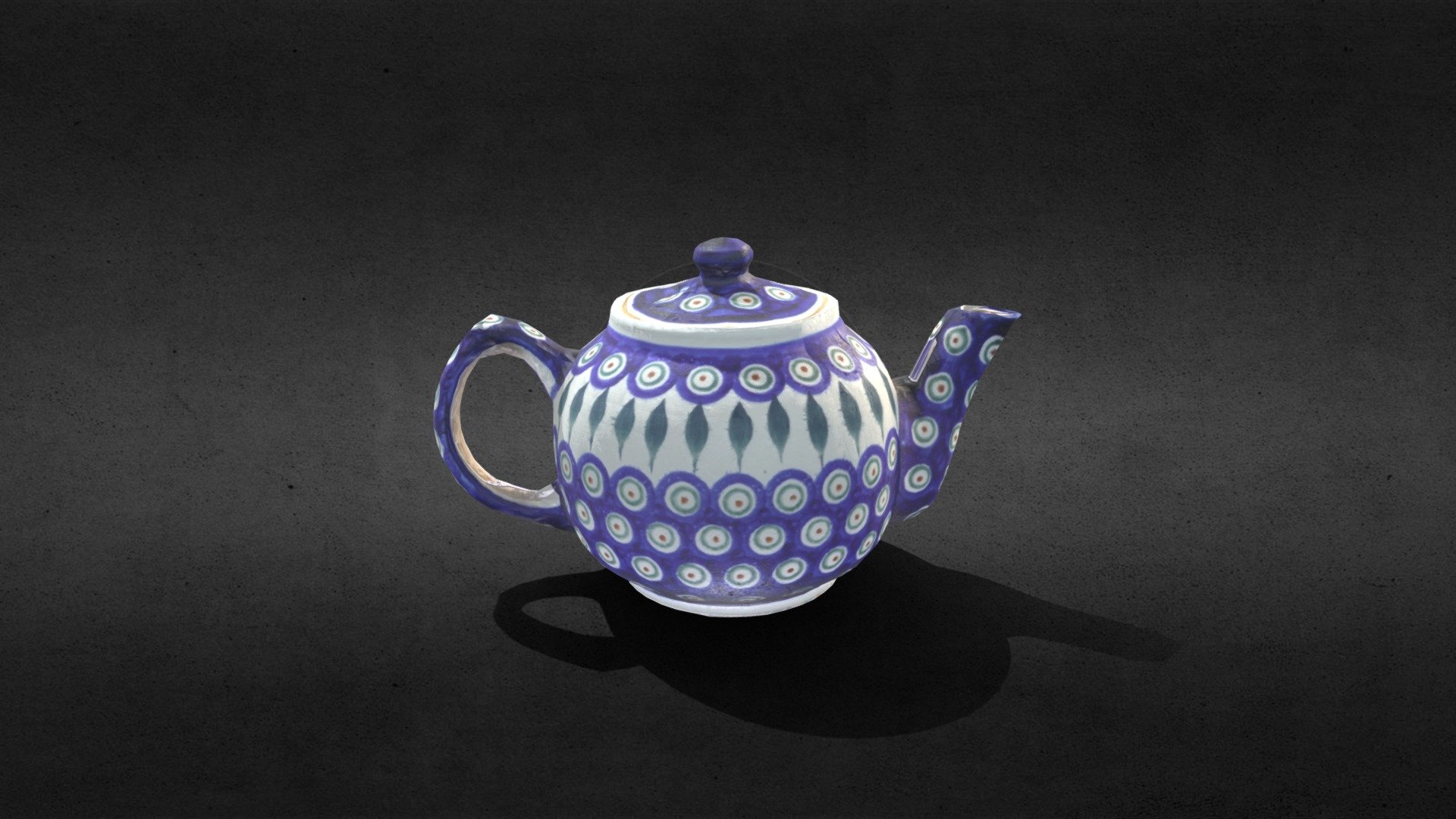 Tyler Frady's Tea Pot Low Poly - 3D model by Tyler Frady (@tnfrady ...