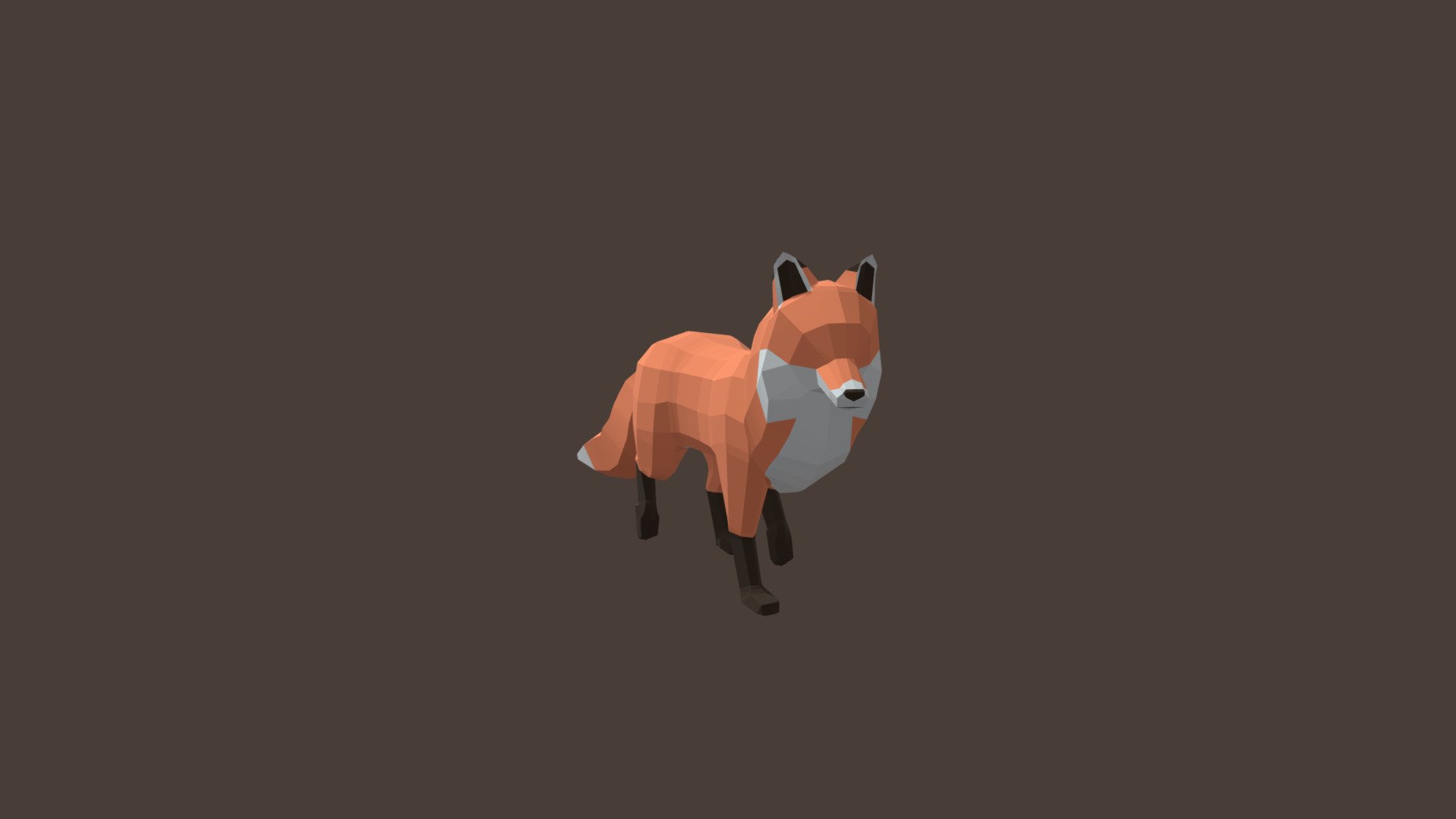 Fox Walk - Download Free 3D model by tiikeri [3883b06] - Sketchfab
