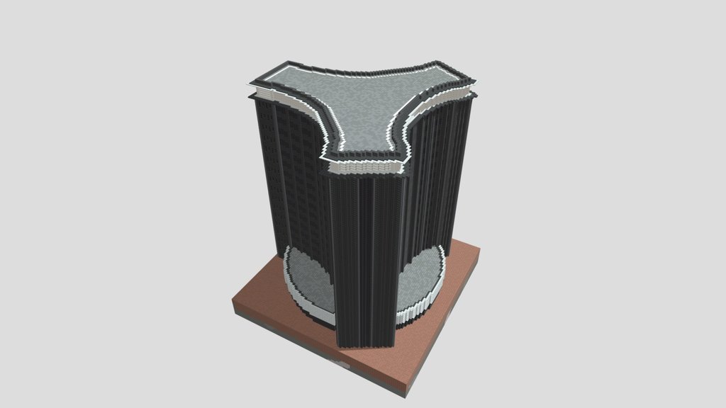 minecraft brutalism - A 3D model collection by sitavdmeij - Sketchfab