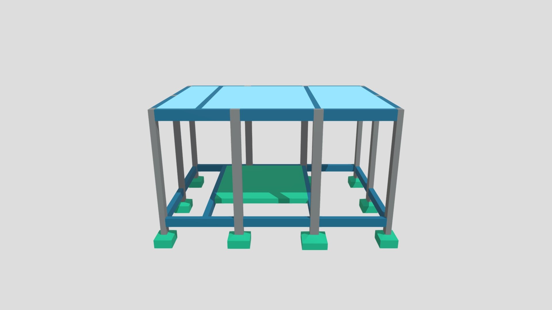 ESTRUTURA TRAFO - 3D model by leila_andrade [388470e] - Sketchfab