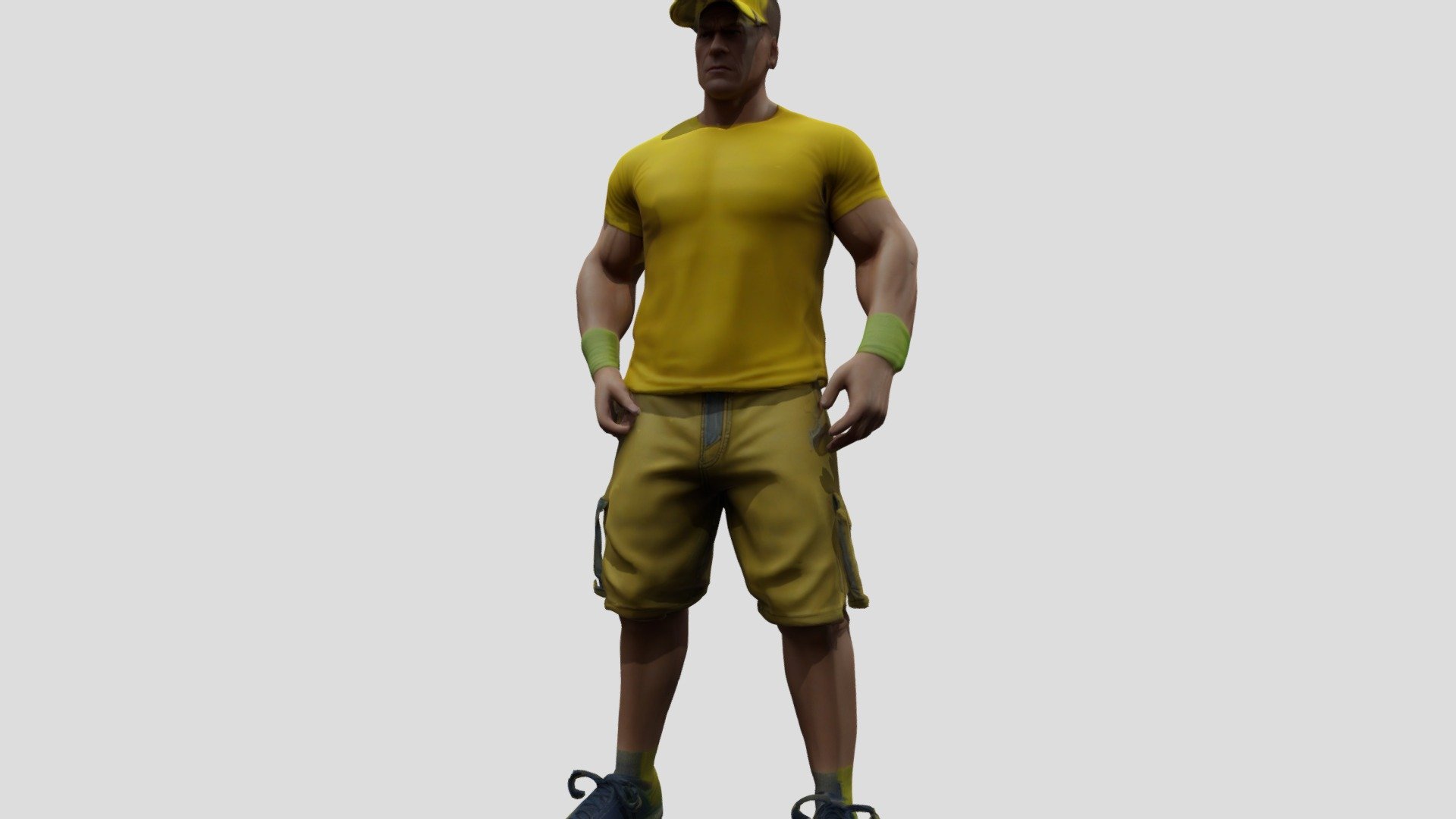 John Cena - Buy Royalty Free 3D model by anshumanrana2021 [388538e ...