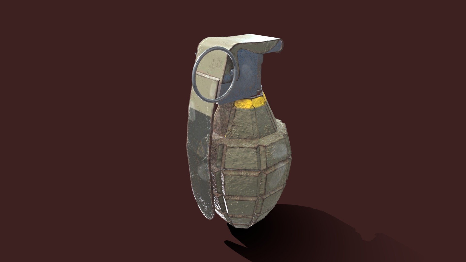 Grenade - Download Free 3D model by Uğur Yakışık (@UgurYksk) [3885814 ...