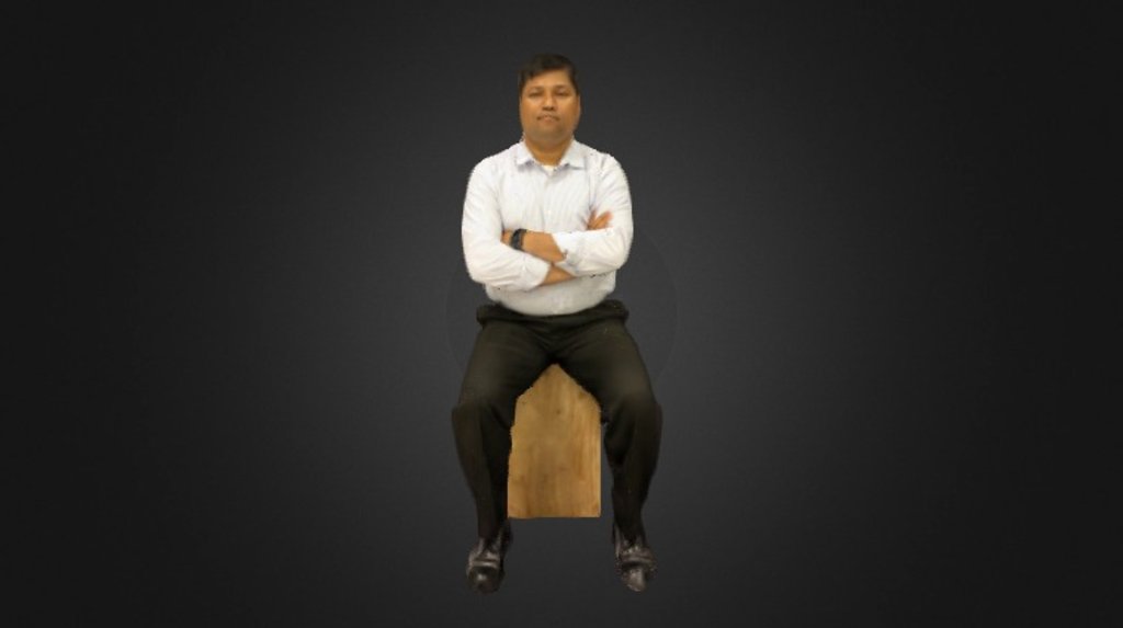 Atul Sitting Pose - 3D model by selfystudio [3887ede] - Sketchfab