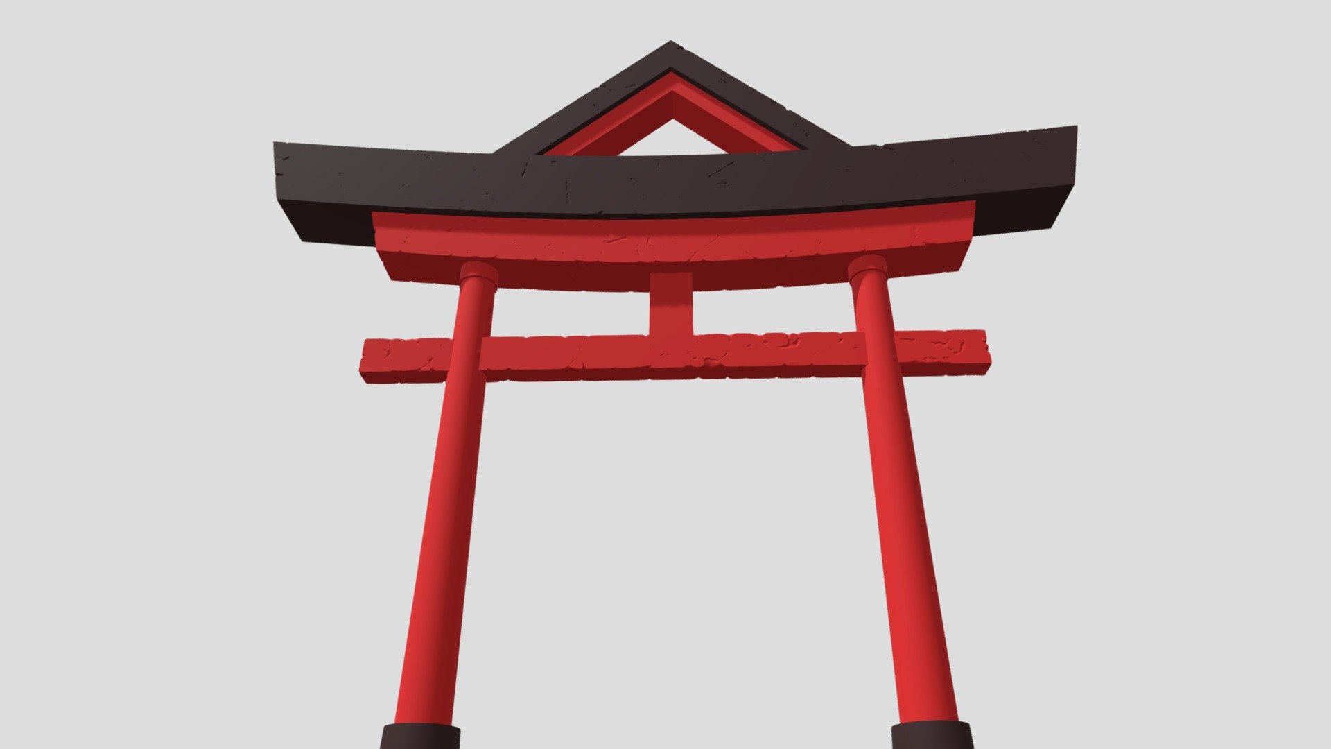 Torii Gate - 3D model by rosifauzy [3888371] - Sketchfab
