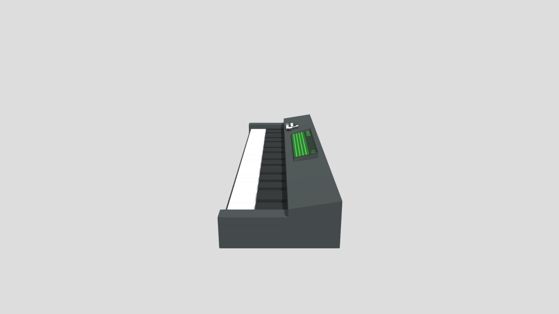 Digital Keyboard Piano - Animated - Download Free 3D model by ...