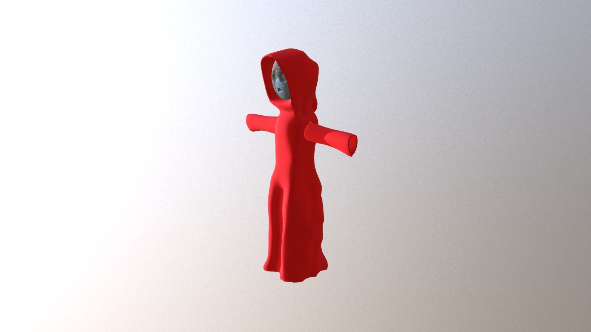 Ghost In Red Cloak - 3D model by Drake (@drakegunder) [388a240] - Sketchfab