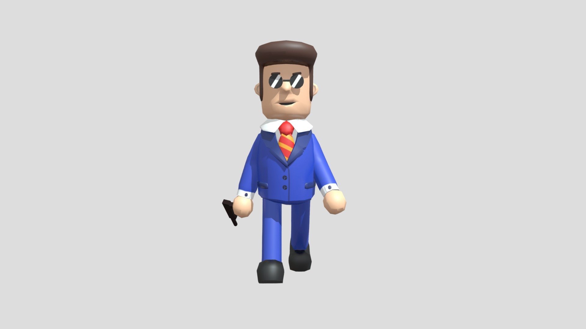 Mr Bullet 3D - 3D model by antony.viard.freelance [388a362] - Sketchfab