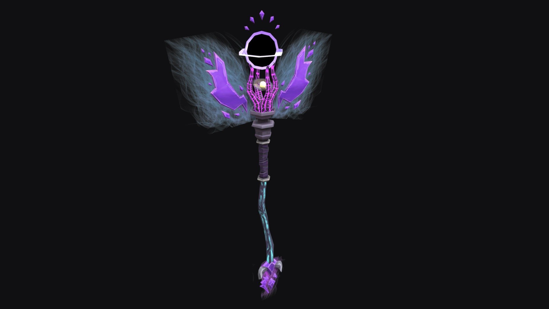 DAE Weapon Craft Assignment - Void Staff - 3D model by adamprinz ...