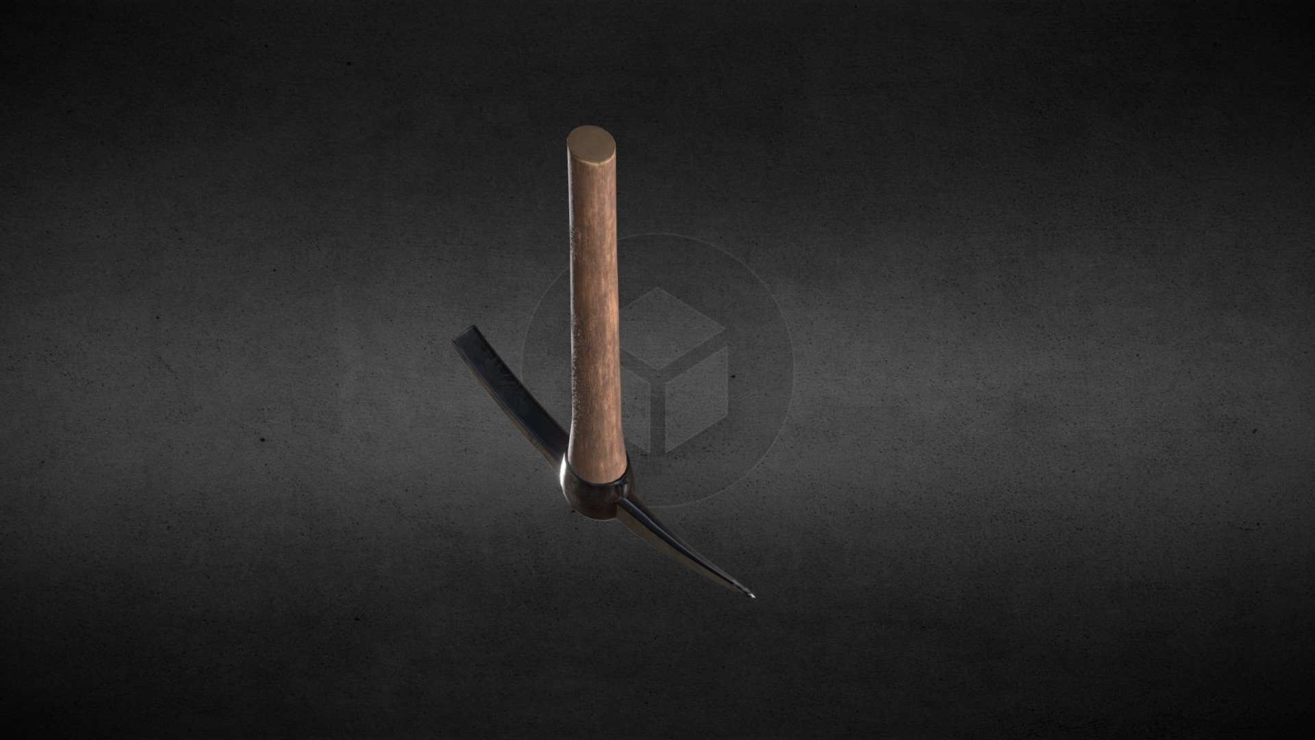 Coal Miners Pickaxe - 3D model by MariusXII [388c1f3] - Sketchfab