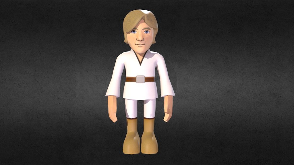 Luke - 3D model by gabrielstengel [388cd80] - Sketchfab