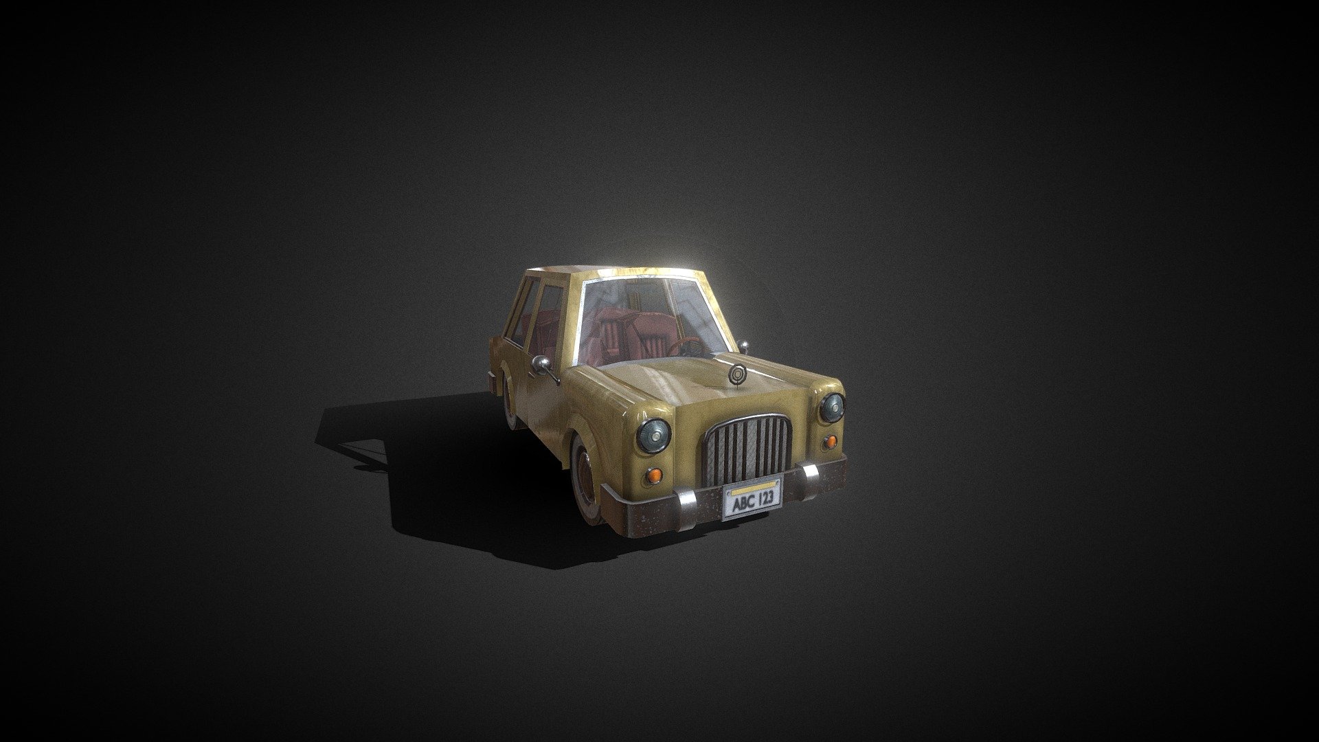 cartoon car - Download Free 3D model by Cleydson.Paes [388d431] - Sketchfab