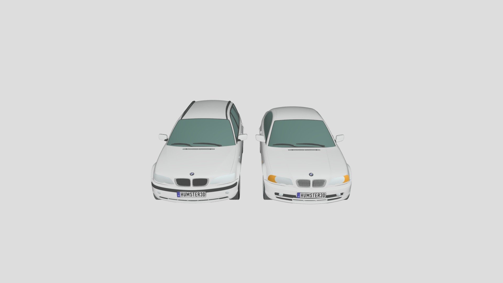 BMW 3 Series E46 Coupe And Touring - Download Free 3D model by ...