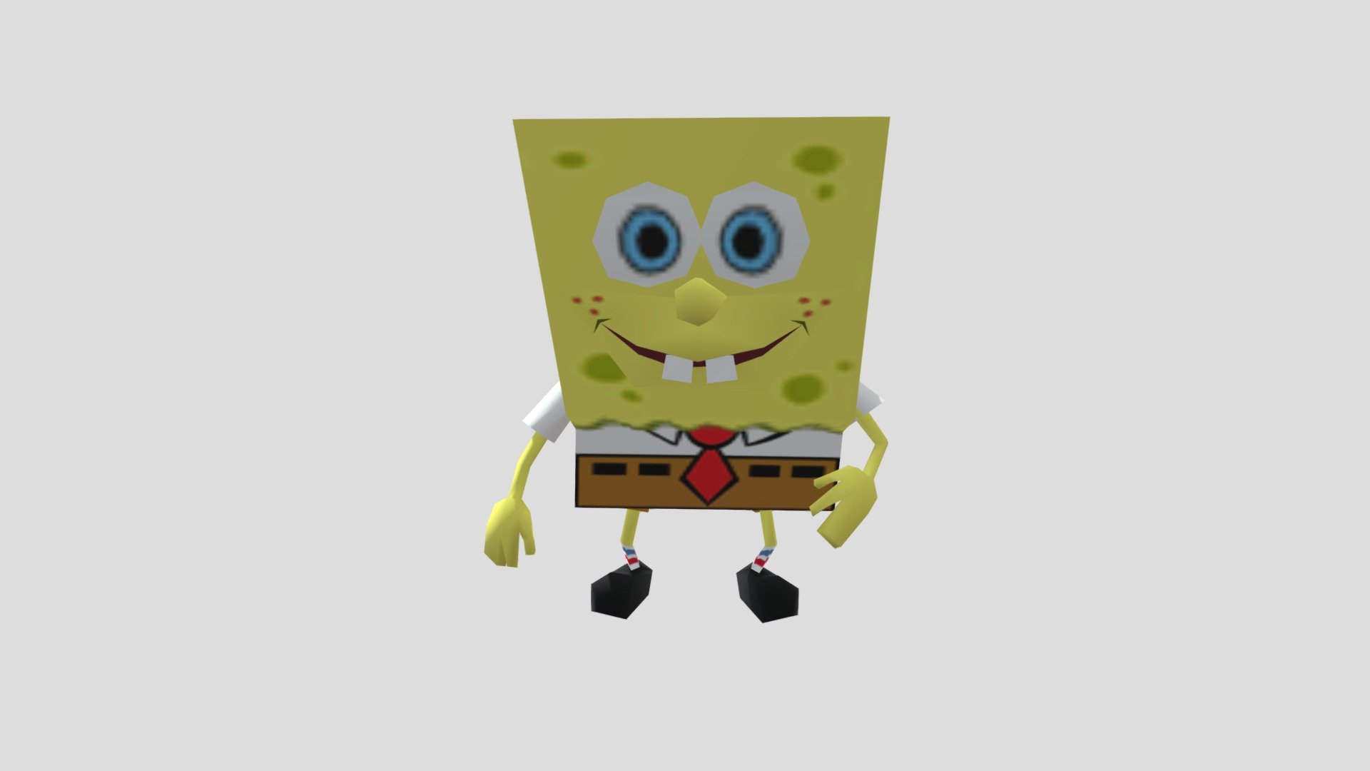 The SpongeBob Square Pants Movie Save Icon Ps2 - Download Free 3D model ...