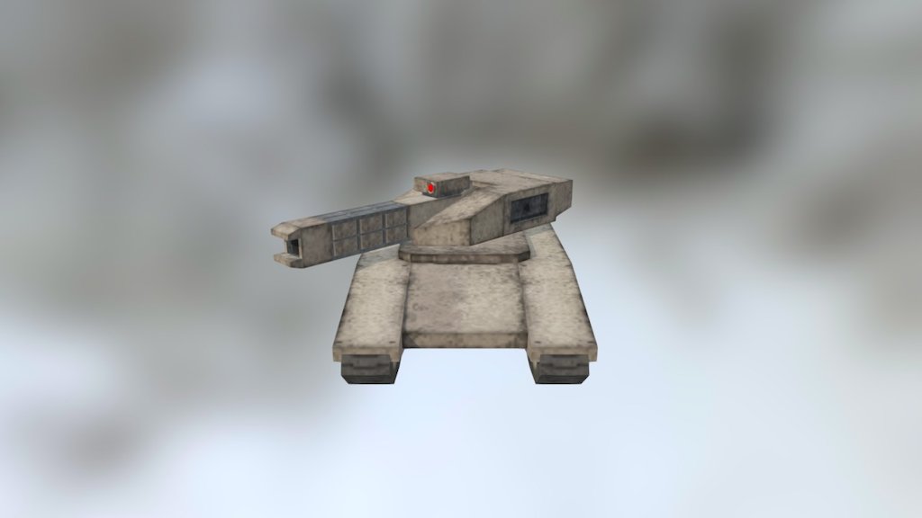 Tank_Railgun - 3D model by Kin (@kh-pf) [3892e8e] - Sketchfab