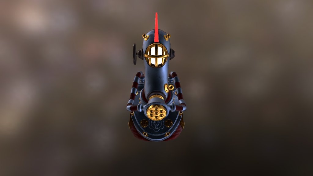 Space Explorer - 3D model by chrisdoignies [3892ff5] - Sketchfab
