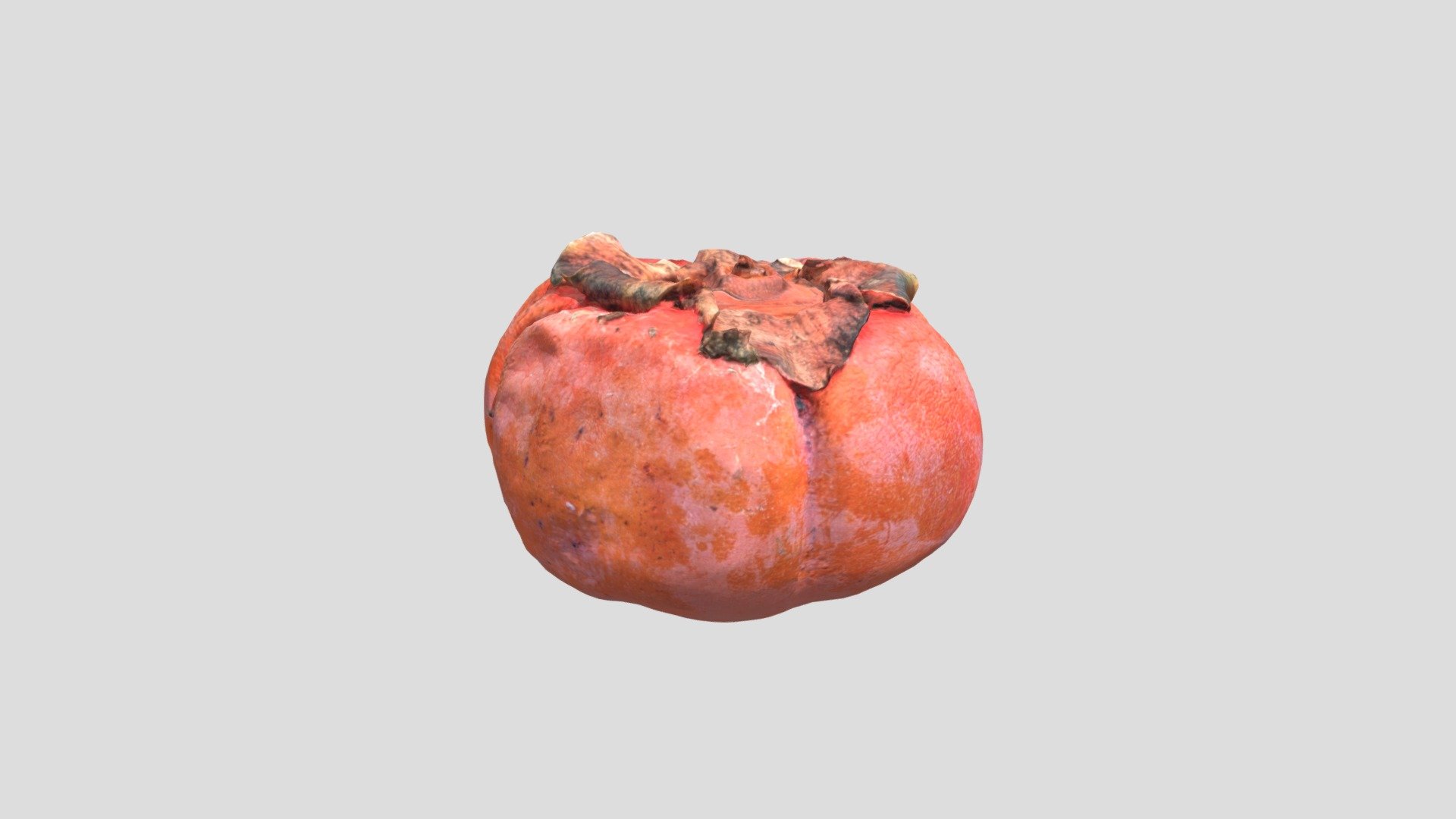 4K Scanned Persimmon - 3D model by wanyigraphics [3893301] - Sketchfab