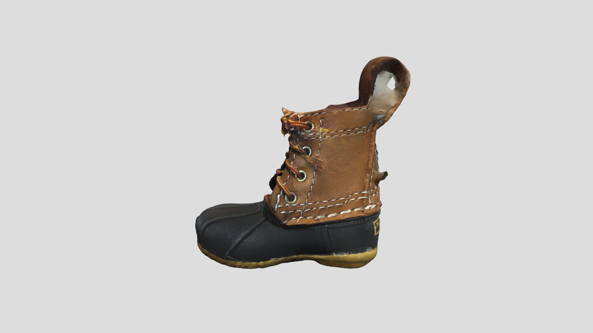 bean boot muse 225 - 3D model by kau1234 [389392c] - Sketchfab