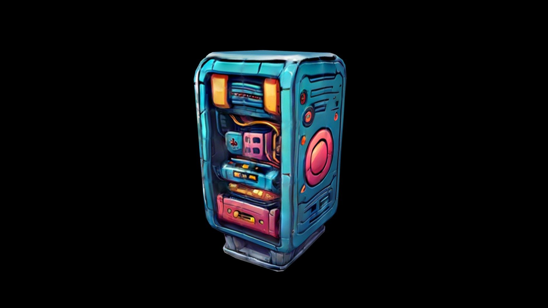 Console Box 080b31c7-21c3-476b-85c4-317fa85e14e9 - Download Free 3D ...