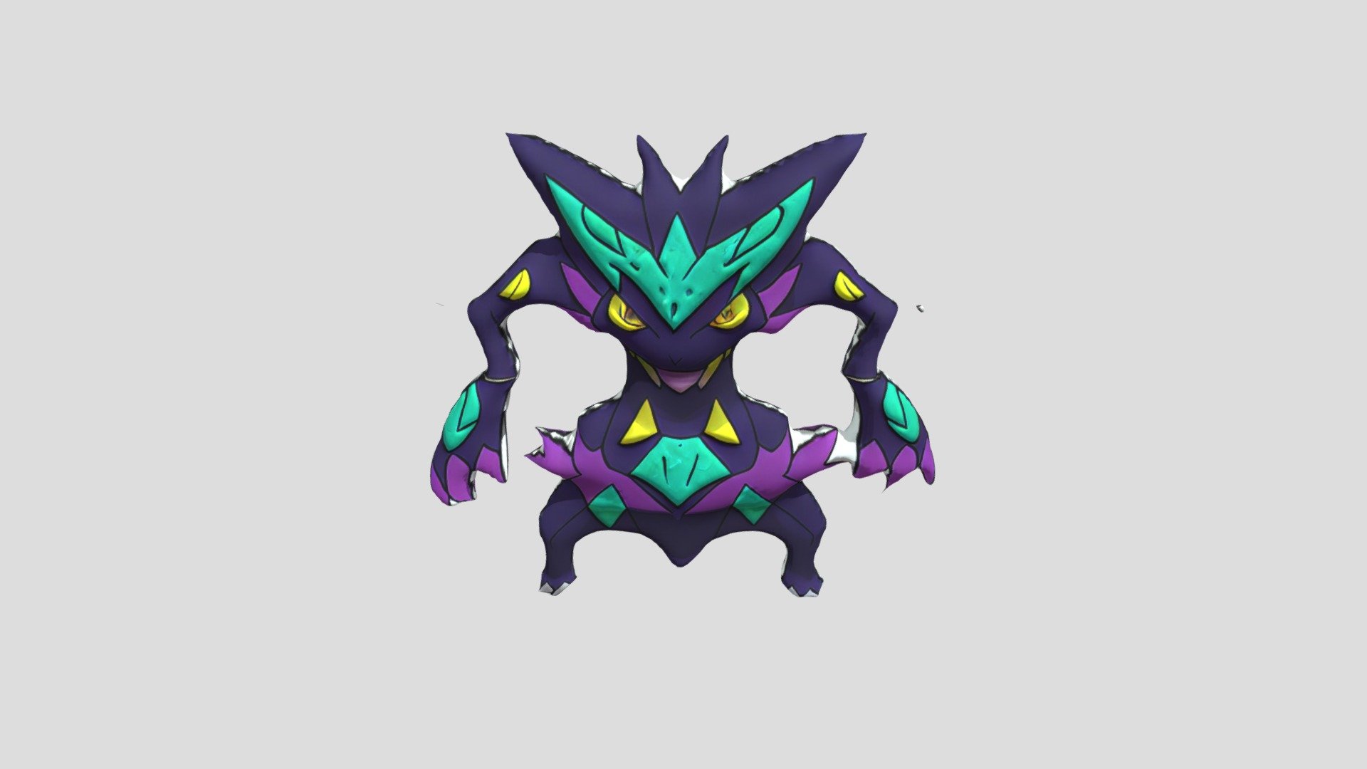 Pokemon Goal 855 - Download Free 3D model by klrxyz [3894b1d] - Sketchfab