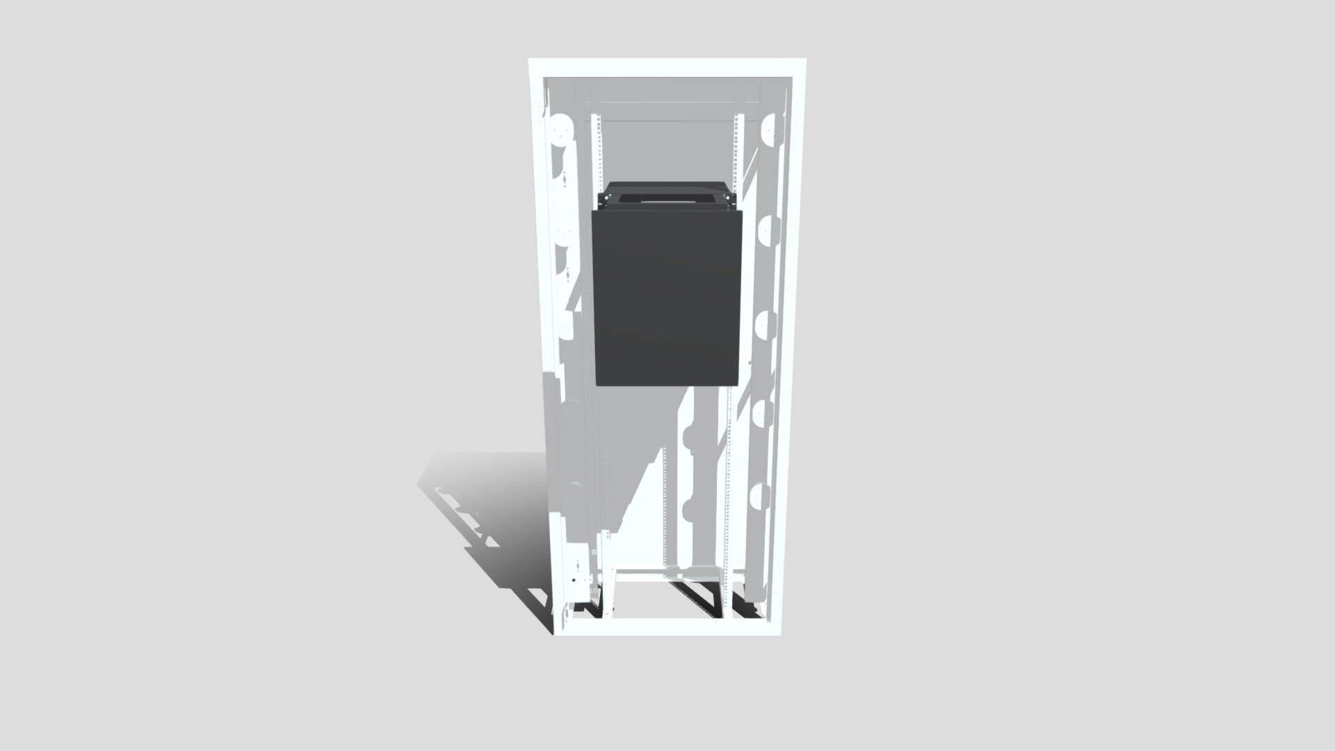 Gabinete ODF 12 RU - 3D model by proyectosaxis1 [3894c71] - Sketchfab