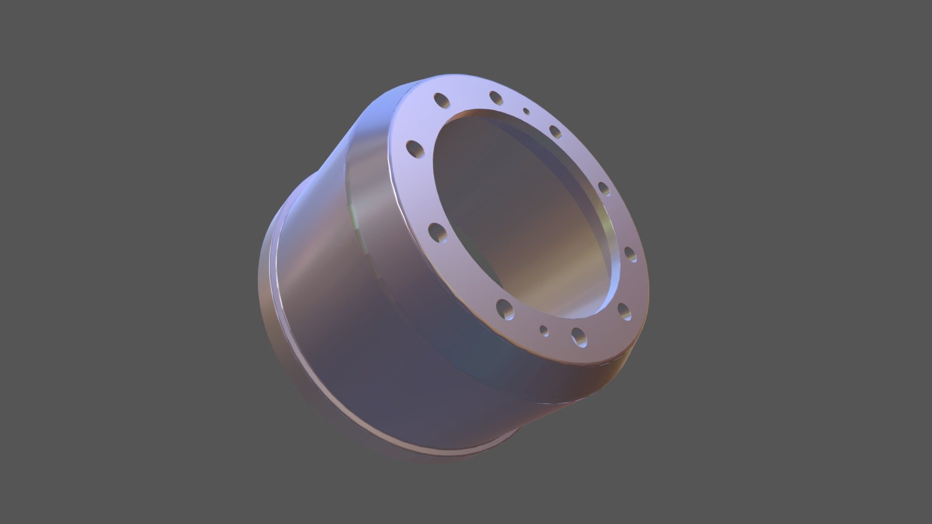 Барабан тормозной ROR 21220183 - 3D model by t-voz [3895a19] - Sketchfab