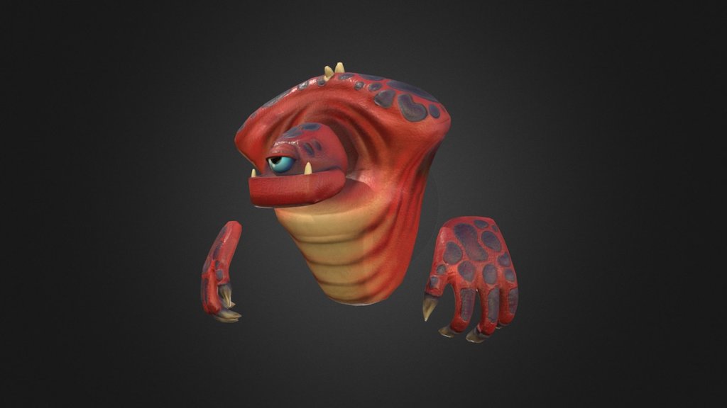 Alien Suspect (Lumpy) - 3D model by dom_littler [3895a57] - Sketchfab