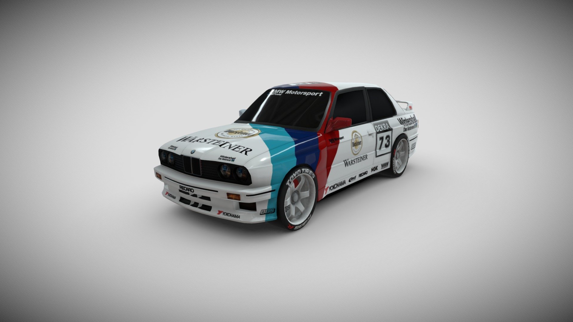 BMW ///M3 E30 Dtm - 3D model by Joryo3D [38965f4] - Sketchfab