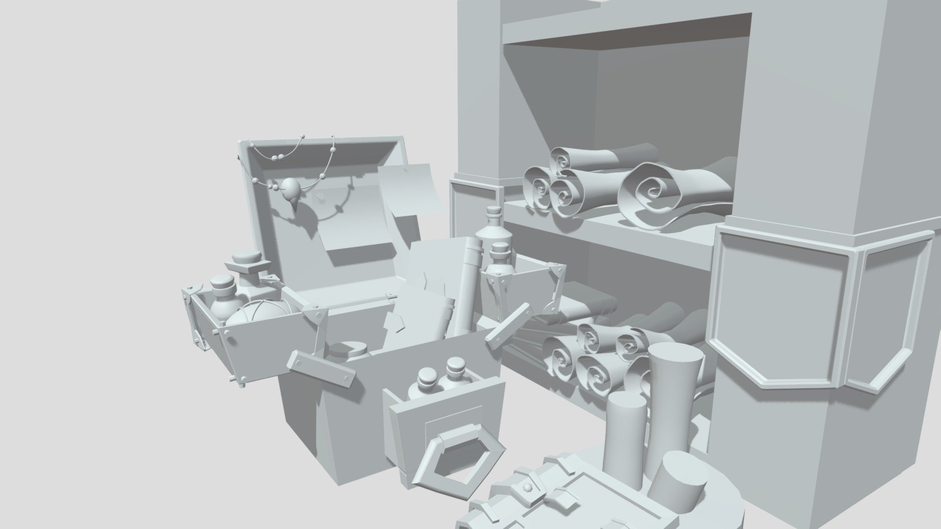 WitchBox_3_2(2) - 3D model by d.zamora [3897540] - Sketchfab