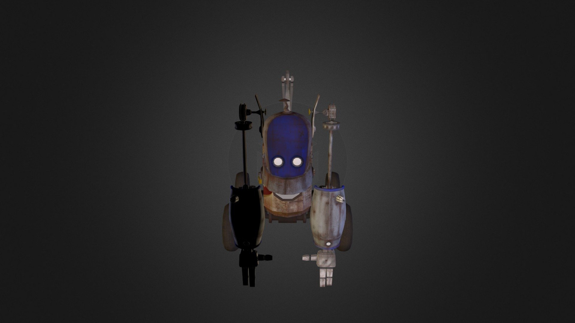 Tramp Robot1 - 3D model by johan0492 [3897624] - Sketchfab