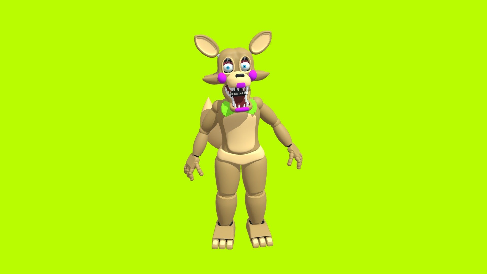 pre-mangle-ver-2 - 3D model by alanahenson14 [3899463] - Sketchfab