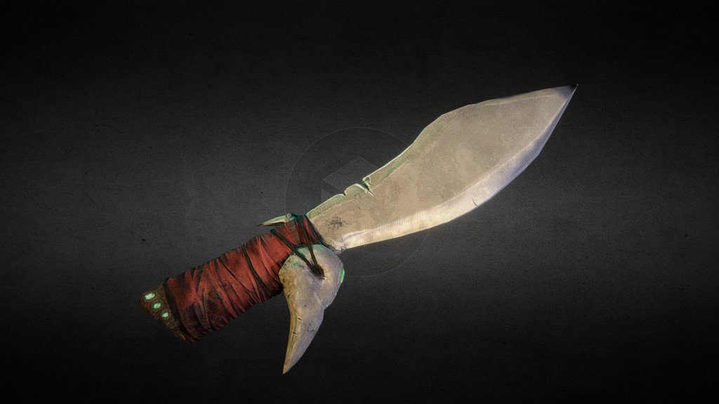 Plague Doctor Dagger - 3D model by imlon [3899984] - Sketchfab