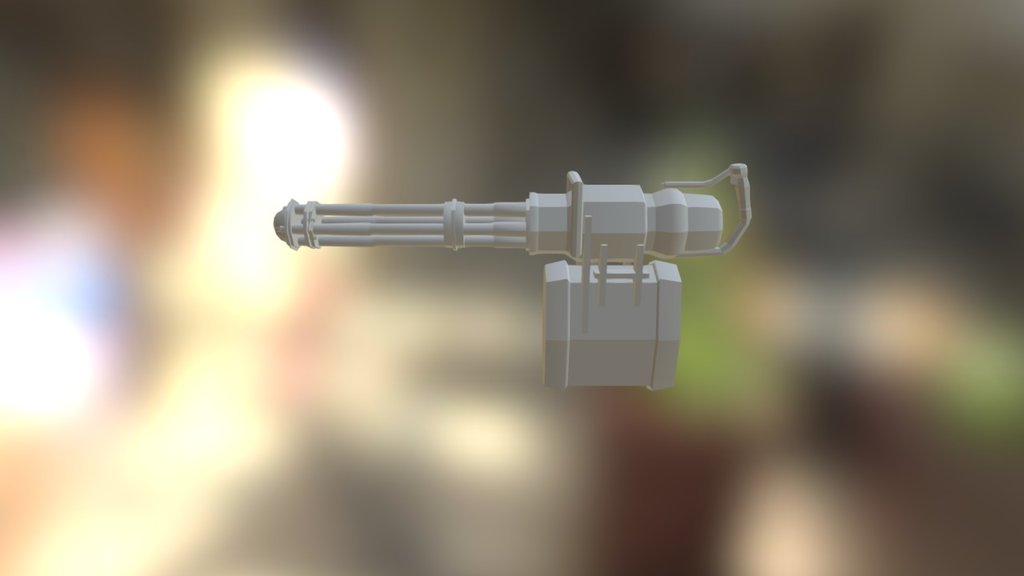 Mini Gun - Download Free 3D model by jorfedke1310 [389a0c4] - Sketchfab