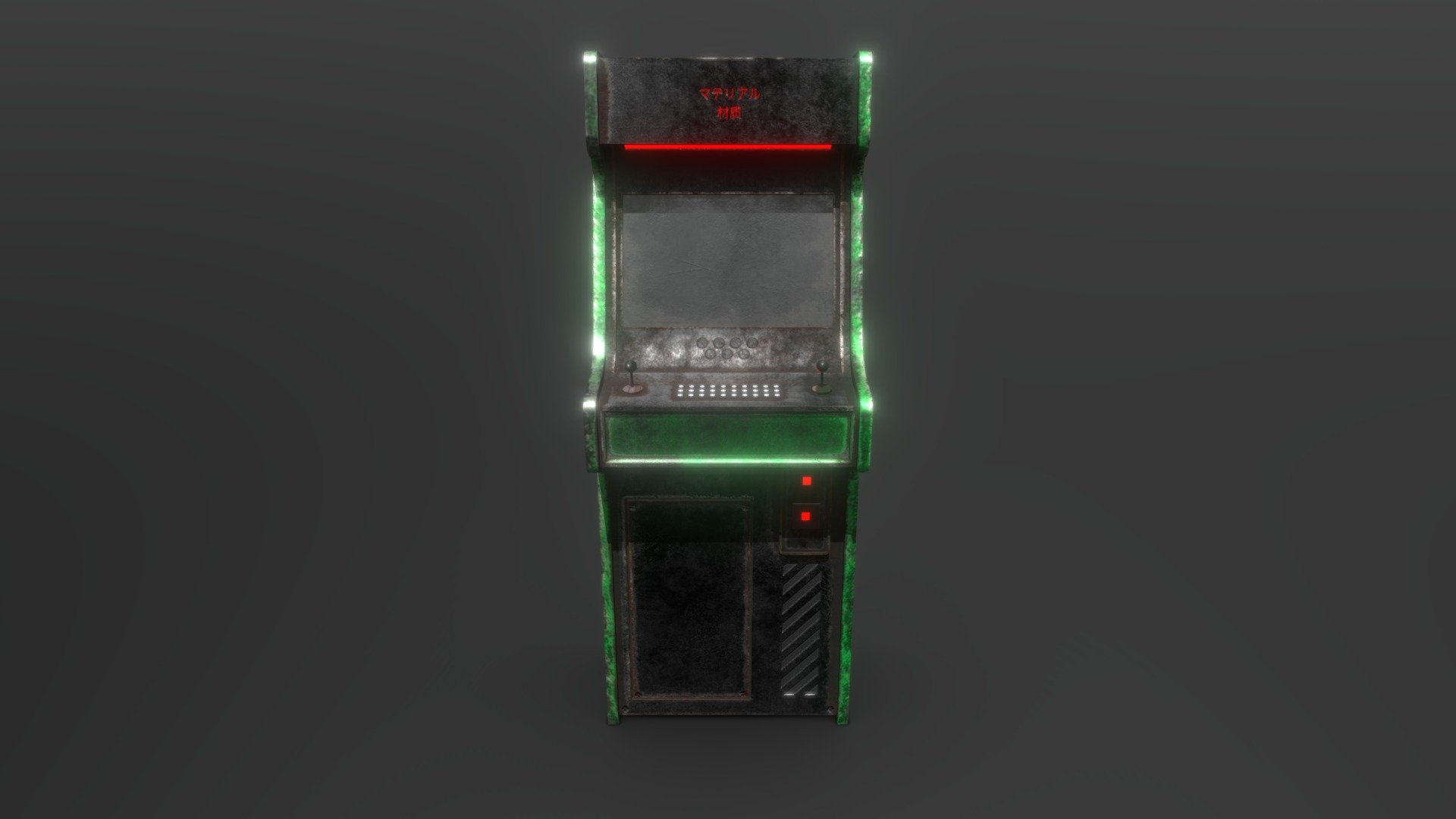 green arcade machine - Download Free 3D model by pvtrykbvbski [389b029 ...