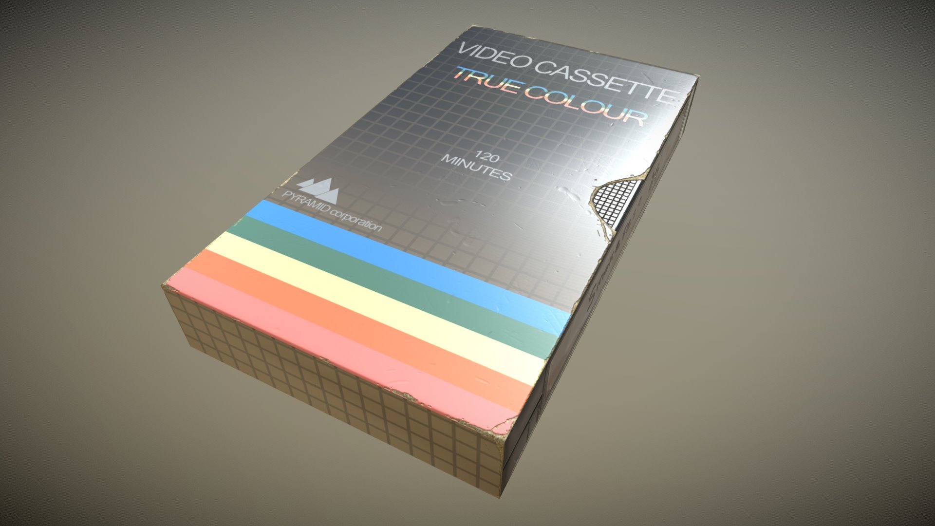 VHS Cassette Tape - Boxed - Retro - Buy Royalty Free 3D model by ...