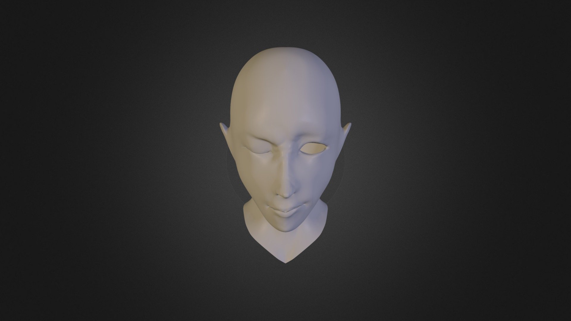 Girl Head Pose - 3D model by erufeanor [389ce82] - Sketchfab