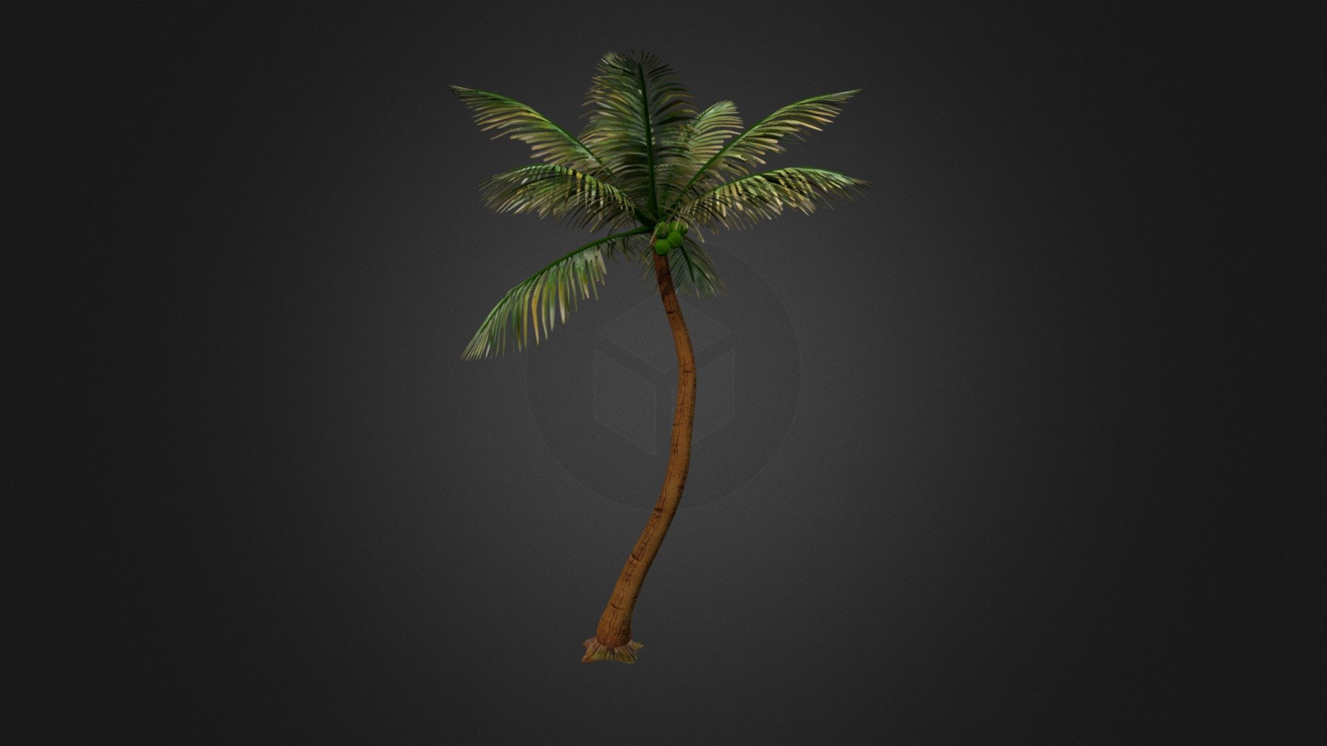 Coconut Tree - Download Free 3D model by Darmawan Pujisetyadi (@shinjou ...