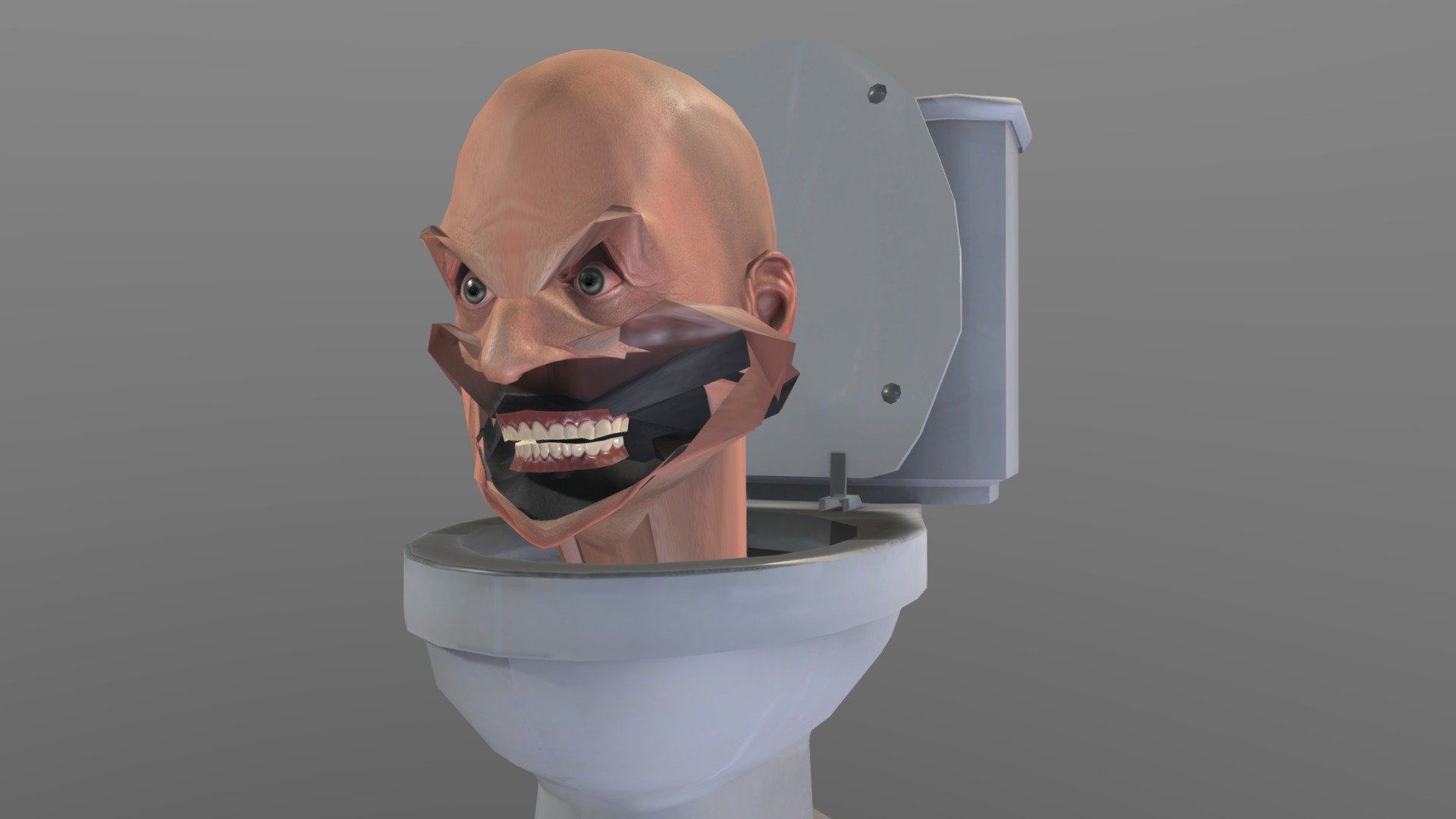 Skibidi toilet RTX - Download Free 3D model by ААА? (@es4674569 ...